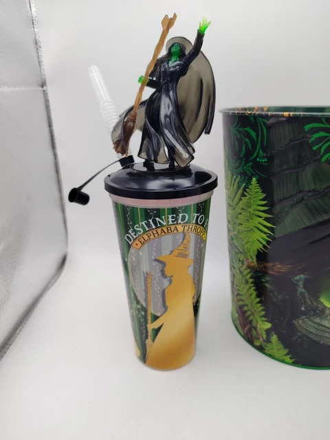 WICKED FOR GOOD Elphaba Limited Ed Cinema Popcorn Bucket Tin Embossed ...