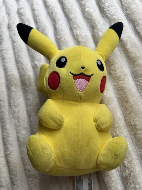 8” PIKACHU SOFT Plush Toy Official | Pokémon | Excellent Condition £6. ...