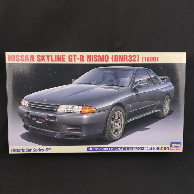 HASEGAWA 1/24 SKYLINE GT-R NISMO BNR32 Japan Rare Unbuilt Model Kit ...