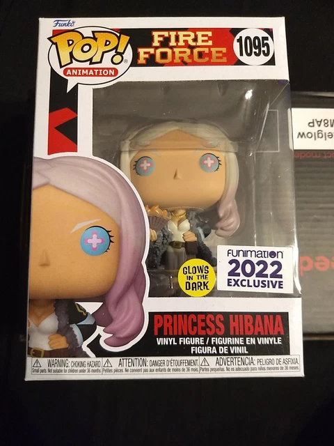 FUNKO POP ! Vinyle : Fire Force - Princess Hibana (Glows In The Dark ...
