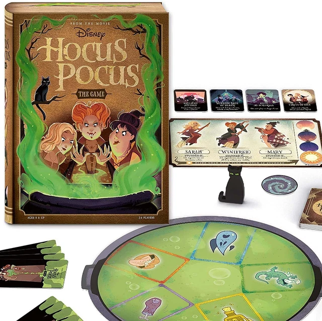 RAVENSBURGER DISNEY HOCUS Pocus Strategy Board Game for Kids & Adults ...