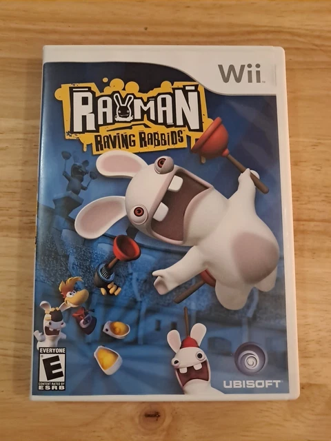 RAYMAN RAVING RABBIDS (Nintendo Wii, 2006) CIB Complete £4.73 - PicClick UK