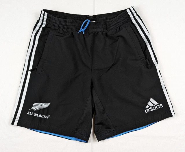 ADIDAS OFFICIAL LICENSED New Zealand All Blacks Rugby Shorts Mens Large ... ADIDAS OFFICIAL LICENSED New Zealand All Blacks Rugby Shorts Mens Large ...