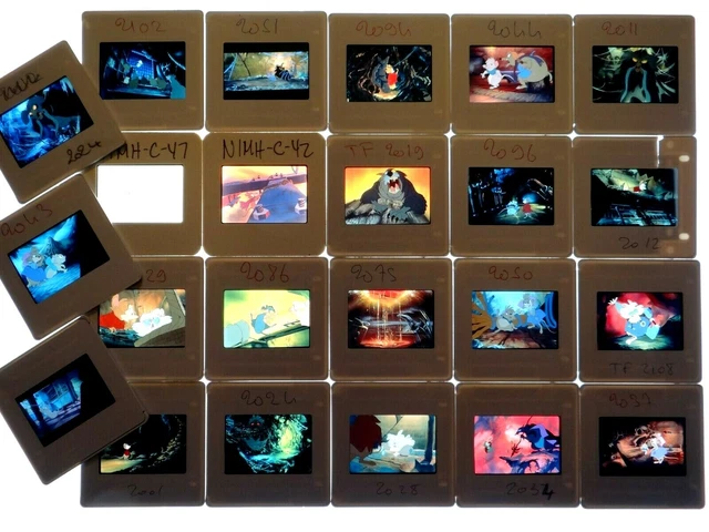 BRISBY ET LE secret de nimh 23 diapositives cinema slides animation Don ...