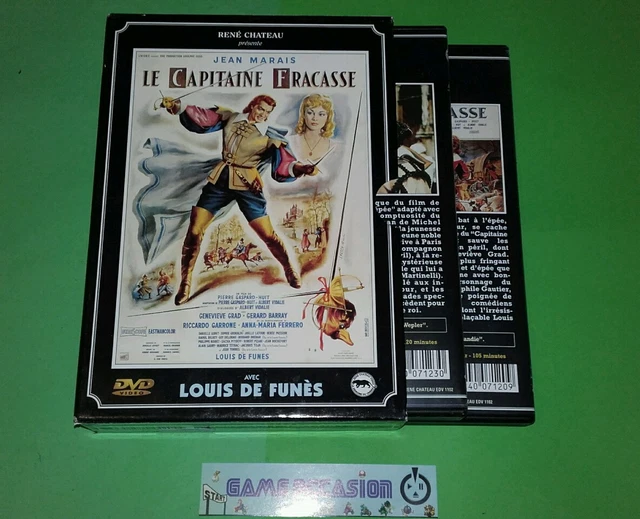 LE CAPITAINE FRACASSE/CAPITAN Jean Marais Louis De Funes Bourvil Coffret 2 Dvd EUR 24,90 ...