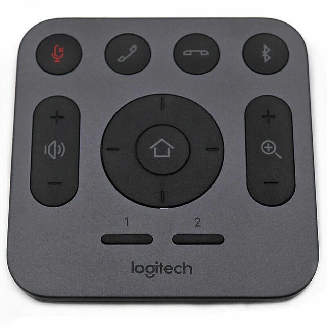GENUINE LOGITECH REMOTE Control R-R0012 Fit CC4000 CC4000E Conference ...
