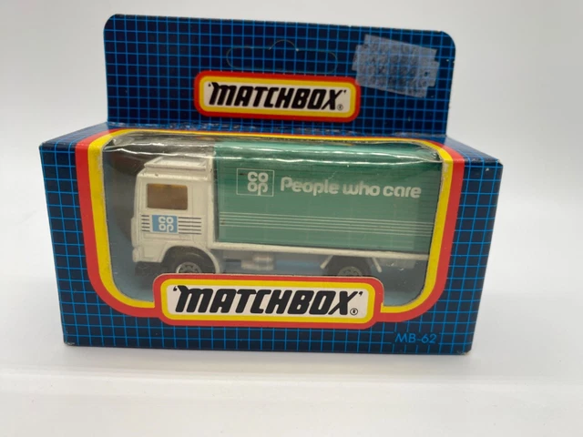 MATCHBOX VOLVO CONTAINER Truck #62 "Co-op" sealed £9.95 - PicClick UK