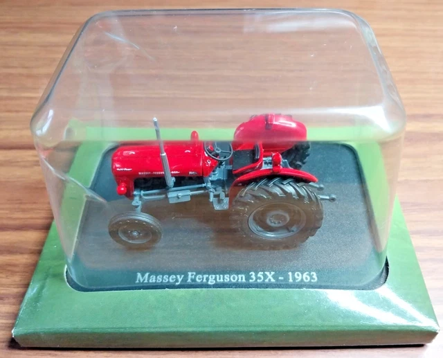 HACHETTE UNIVERSAL HOBBIES 1:43 Scale Tractor Model Massey Ferguson 35X ...