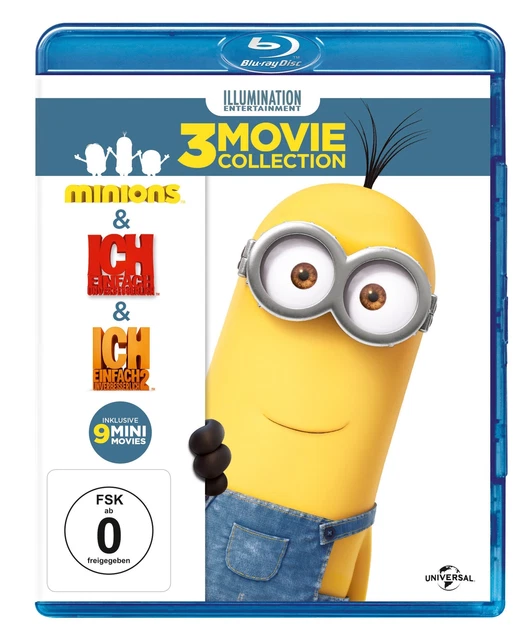 MINIONS - 3 Movie Collection - Blu-Ray EUR 10,99 - PicClick DE