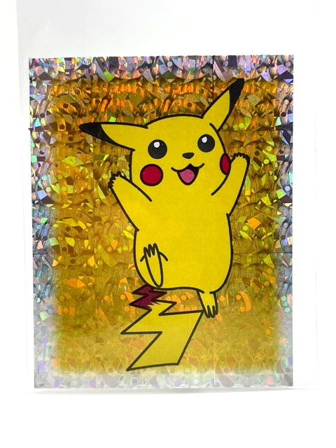 POKEMON STICKER MERLIN 1999 Pikachu Glitzern S30 Holo EUR 7,95 ...