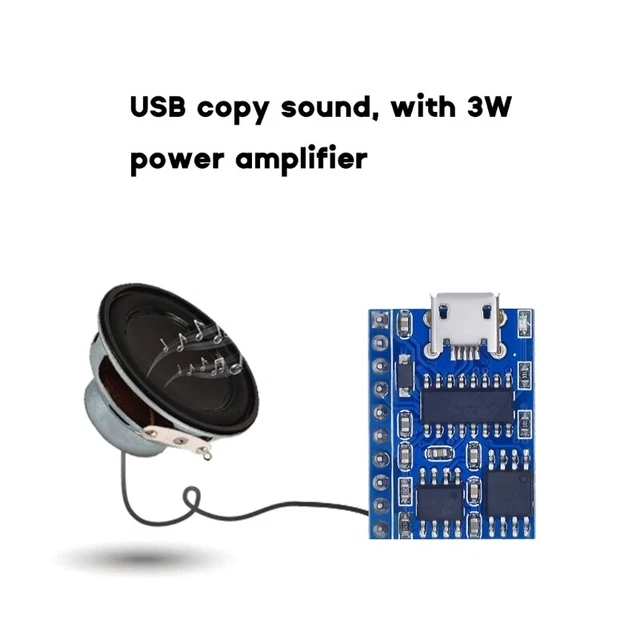JQ8400-FL-10P USB SERIAL Port Control Directly Copy MP3 Sound Voice 32M Memory $6.55 - PicClick AU