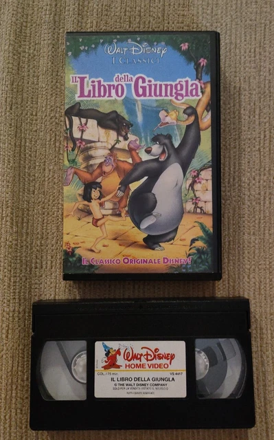 I LIBRI DELLA Giungla Vhs Vintage Walt Disney I Classici Novembre 1993 ...