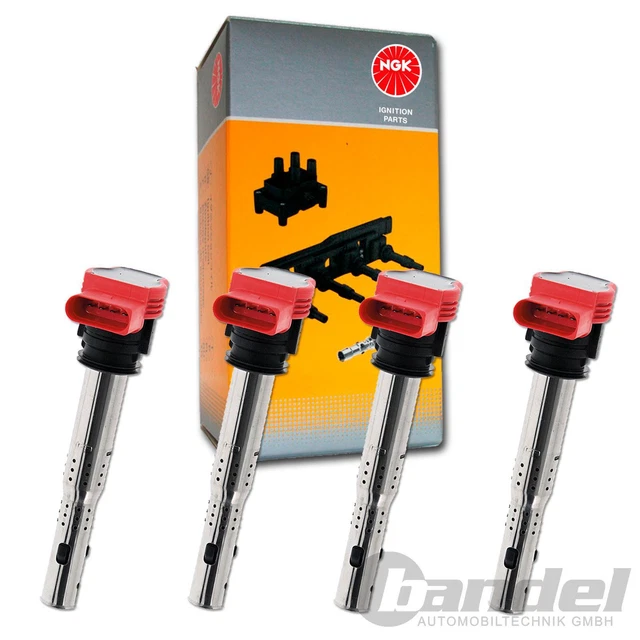 4X NGK BOBINE 48040/U5013 pour Audi A4 (B6, 8E) A6 (C5, 4B) Code Moteur ...