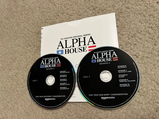 ALPHA HOUSE (COMPLETE Season 2) DVD FYC TV SHOW Amazon 2015 $28.00 ...