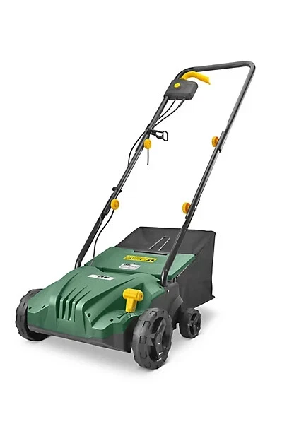 KINGFISHER 1500W GARDEN Lawn Scarifier Grass Rake & Aerator 10m ...