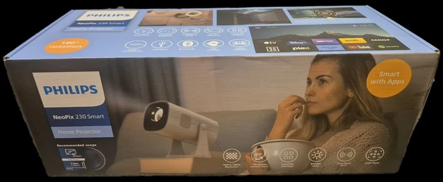 PHILIPS NEOPIX 230 Smart Home Projector - White £164.99 - PicClick UK