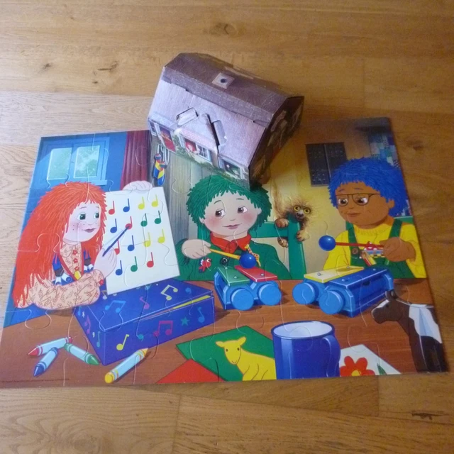 TOTS TV JIGSAW Vintage Ragdoll 24 Piece House Shape Box Complete £14.99 ...