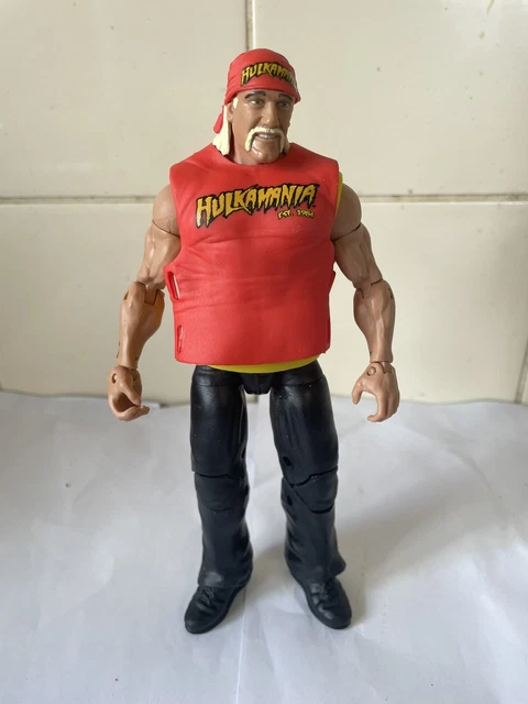 WWE HULK HOGAN Mattel basic series wrestlemania heritage figure 2011 £14.99 - PicClick UK