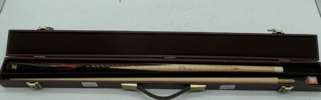 ADAM CUES JOHN Spencer Two-Piece Snooker Cue in carrier case £4.99 ...