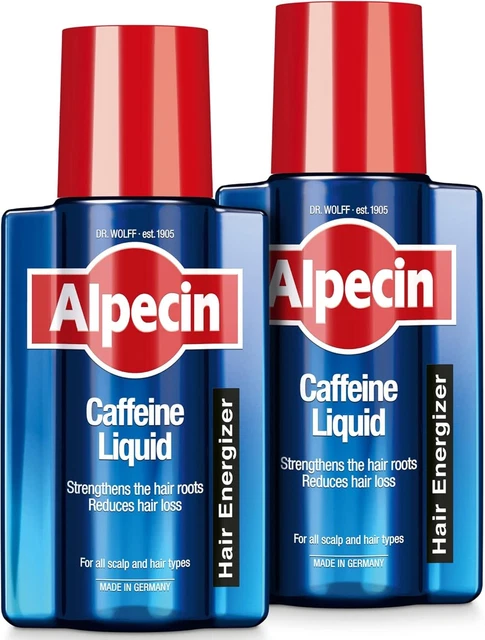 ALPECIN CAFFEINE LIQUID Hair Tonic 2x 200ml | Against Thinning Hair ...
