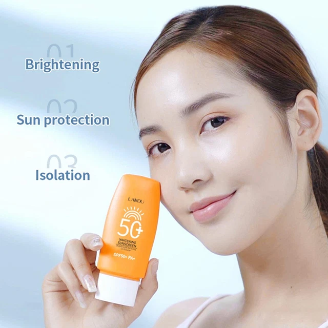 MOISTURIZING WHITENING SUNBLOCK with SPF50 for UV Protection Face ...