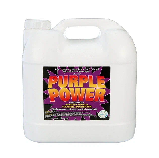 PURPLE POWER CLEANER Degreaser Concentrate, Home Multi-Use Cleaning, 2. ...