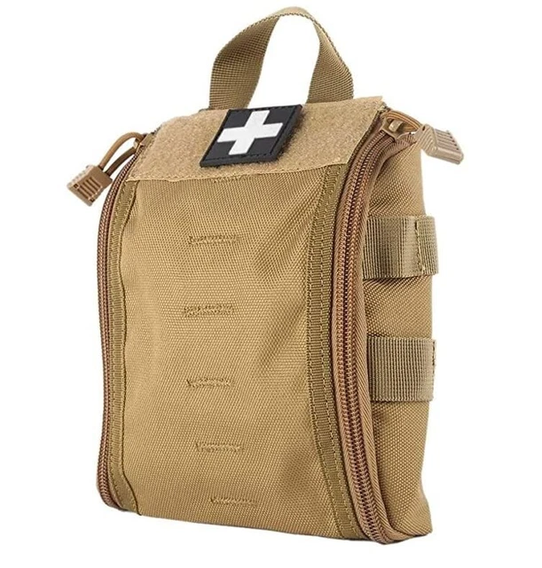 FIRST AID POUCH Erste Hilfe Tasche IFAK Bag Airsoft Bushcraft Molle EMT ...