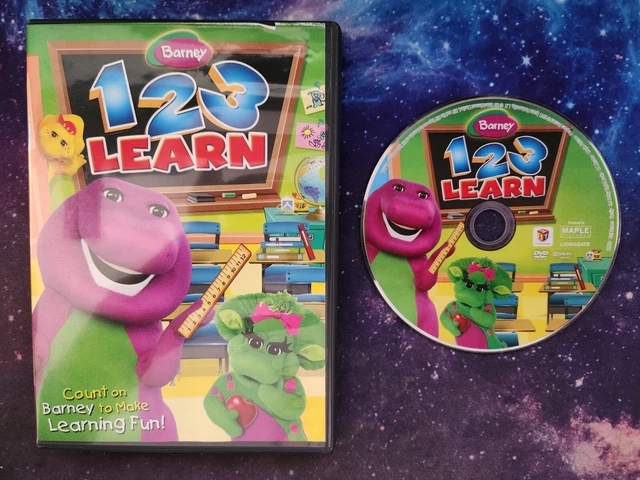 BARNEY: 123 LEARN (DVD, 2011) $13.95 - PicClick CA