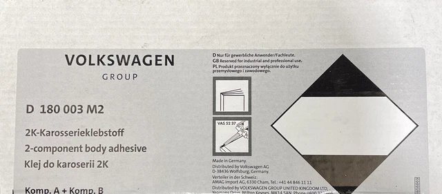 VOLKSWAGEN VW VAG Gruppe 2K Karosserie Haftvermittler D180003M2 ...