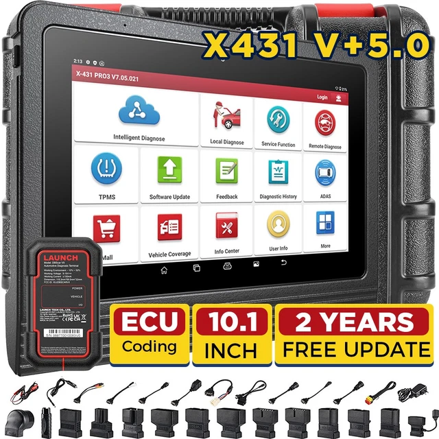 2025 LAUNCH X431 PRO3S+ V+ PRO 5 Profi OBD2 Diagnosegerät ALLE SYSTEM ECU Coding EUR 1.039,00 ...