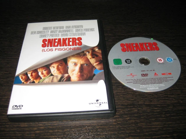 SNEAKERS - THE Fisgones DVD Robert Redford Ben Kingsley Mary MacDonnell ...