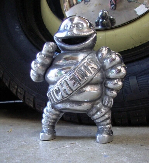 MICHELIN MAN CAST michelin man tyres cast aluminium bibendum VAC015 £18 ...