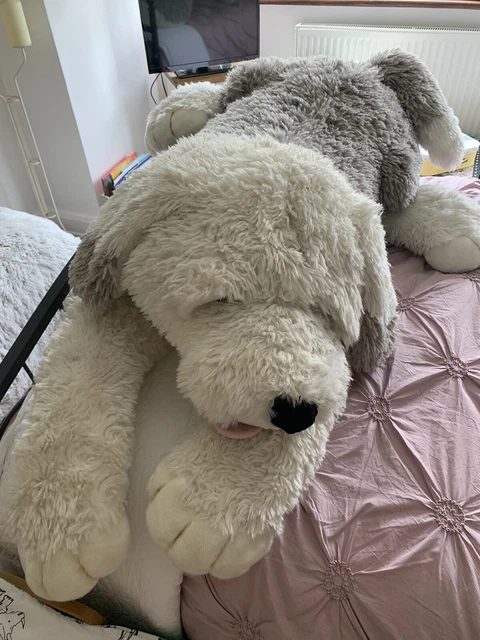 LARGE CUDDLY TOY Dulux Type Dog £30.00 - PicClick UK
