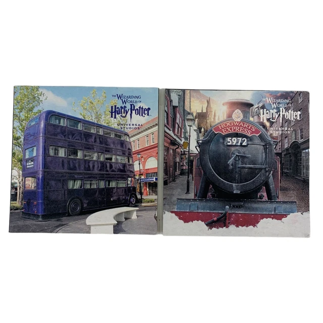 HARRY POTTER WIZARDING World Universal Studios Fridge Magnet Square ...