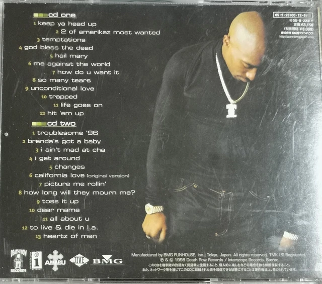 [2PAC/GREATEST HITS] TUPAC Shakur/2 Pack/Domestic 2Cd EUR 50,83 ...