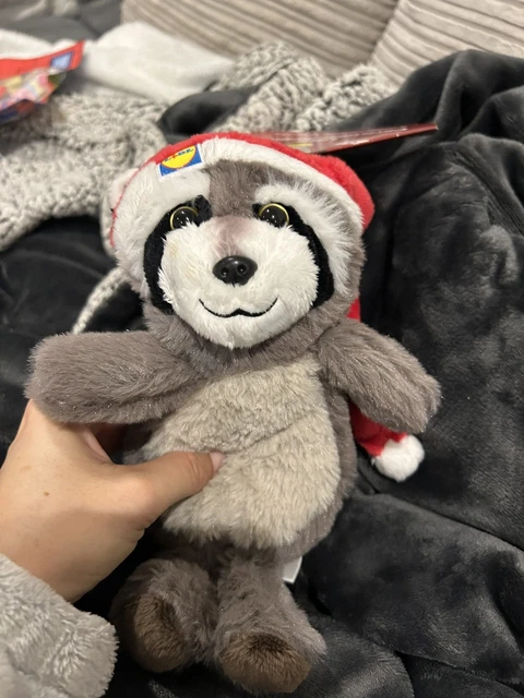 LIDL ADVERT RODNEY Racoon Plush Advertising 11" Little Christmas ...