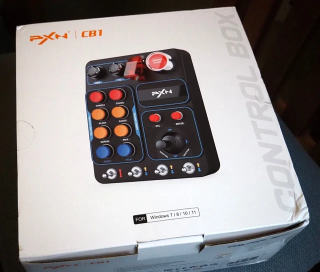 PXN CB1 USB Control Box PC Simracing/farming/truck sim £46.00 - PicClick UK