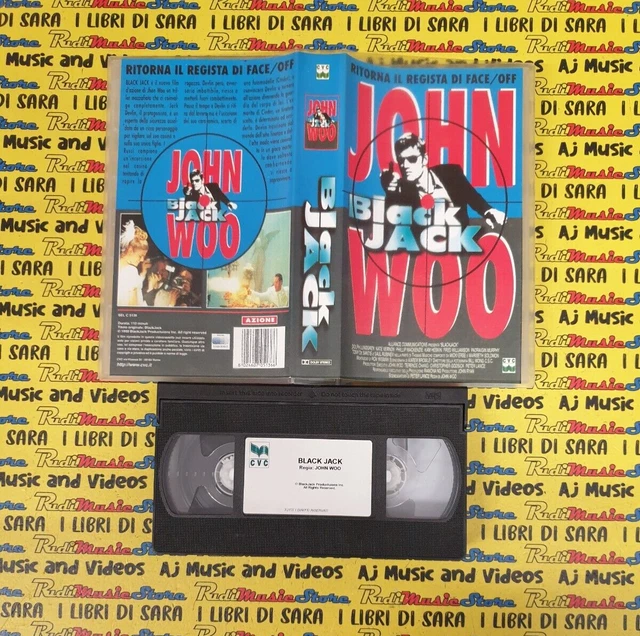 VHS FILM JOHN WOO'S BLACKJACK 1998 dolph lundgren kate vernon CVC (F225 ...