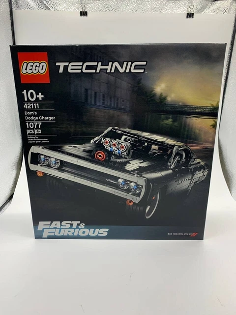 LEGO TECHNIC FAST & Furious Dom's Dodge Charger 42111 Race Car Building ...