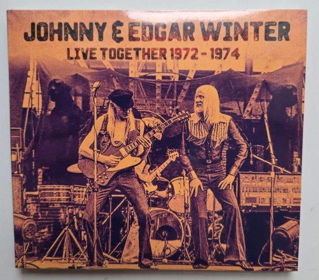 JOHNNY & EDGAR Winter - Live Together 1972-1974 - CD 2024 NEW & SEALED ...