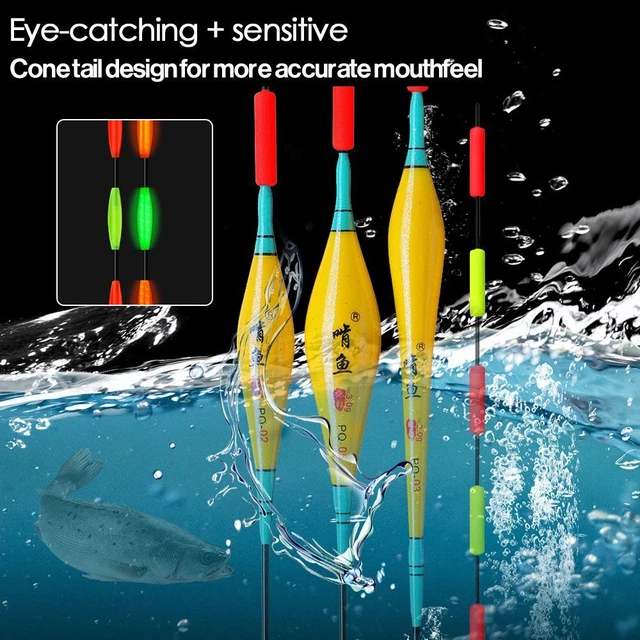 DRIFT TUBE FLOATS Bobbers Light Stick Floats Indicator Rocky Fishing ...