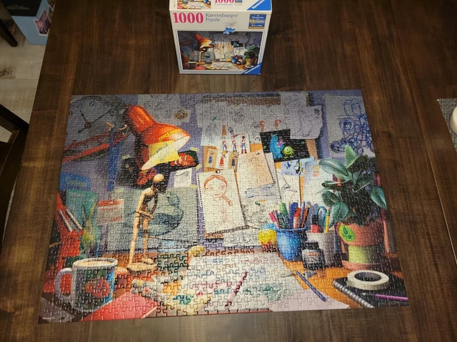 RAVENSBURGER DISNEY PIXAR 1000 Pc. Jigsaw Puzzle Toy Story Nemo ...