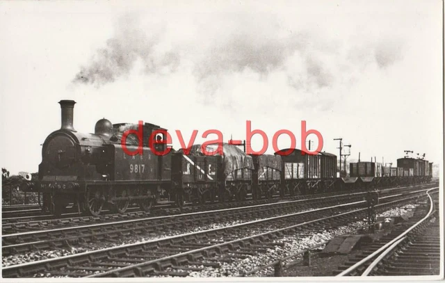 RAILWAY PHOTO LNER J83 9817 Portobello Edinburgh 1938 NBR Holmes 0-6-0T ...