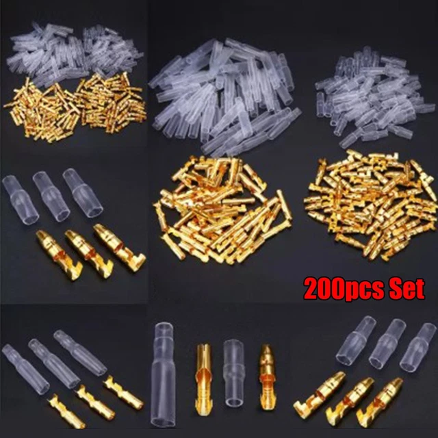 200?? 3.9MM-MALE & Female Electric-Cable Wire-Connector Socket Classic ...