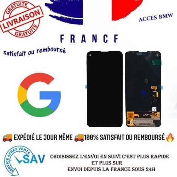 ORIGINAL ECRAN LCD et Vitre Tactile REFURB Noir pour Google Pixel 4a 4G EUR 149,99 - PicClick FR