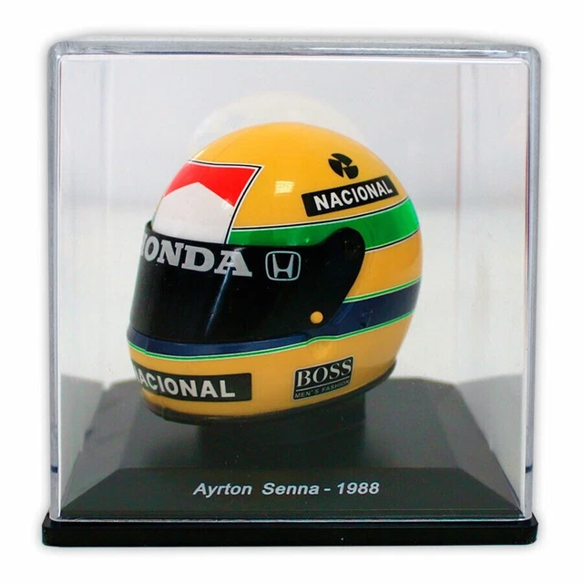 1988 F1 HELMET Helmet Ayrton Senna McLaren Rare 1:5 Scale Formula 1 £121.40 - PicClick UK