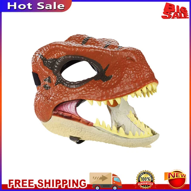 DINOSAUR MASK REALISTIC Texture & Color Latex Dinosaur Head Mask ...