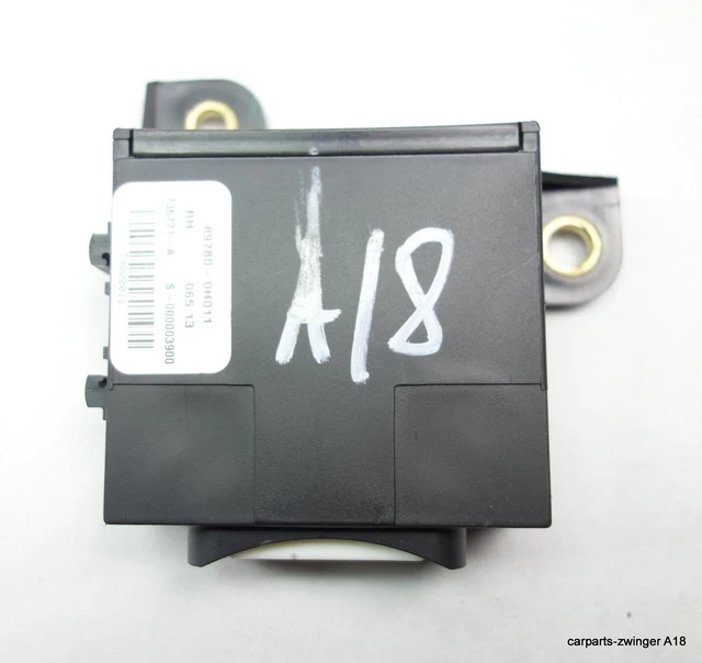 CITROËN C1 1,0 50 kW Steuergerät ECU Zentralverriegelung 89780-0H011 ...