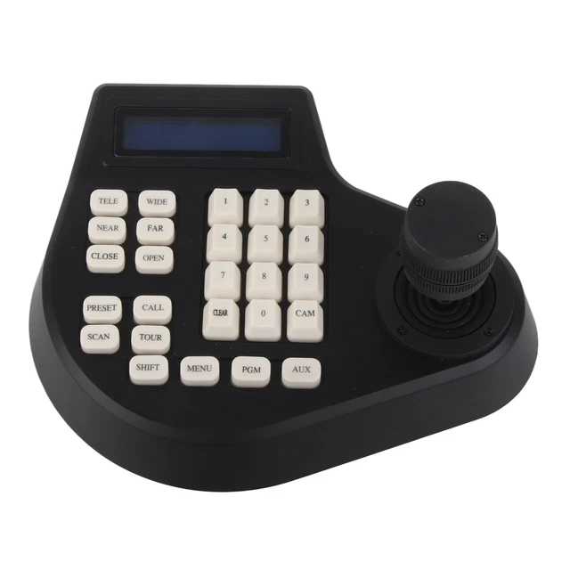 3D PTZ CAMERA Keyboard RS485 PTZ Joystick Controller LCD Display Control Devi £55.94 - PicClick UK