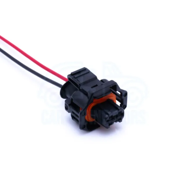 BOSCH DIESEL INJECTOR Connector Prewired 2 PIN Repair Socket Plug Cable ...